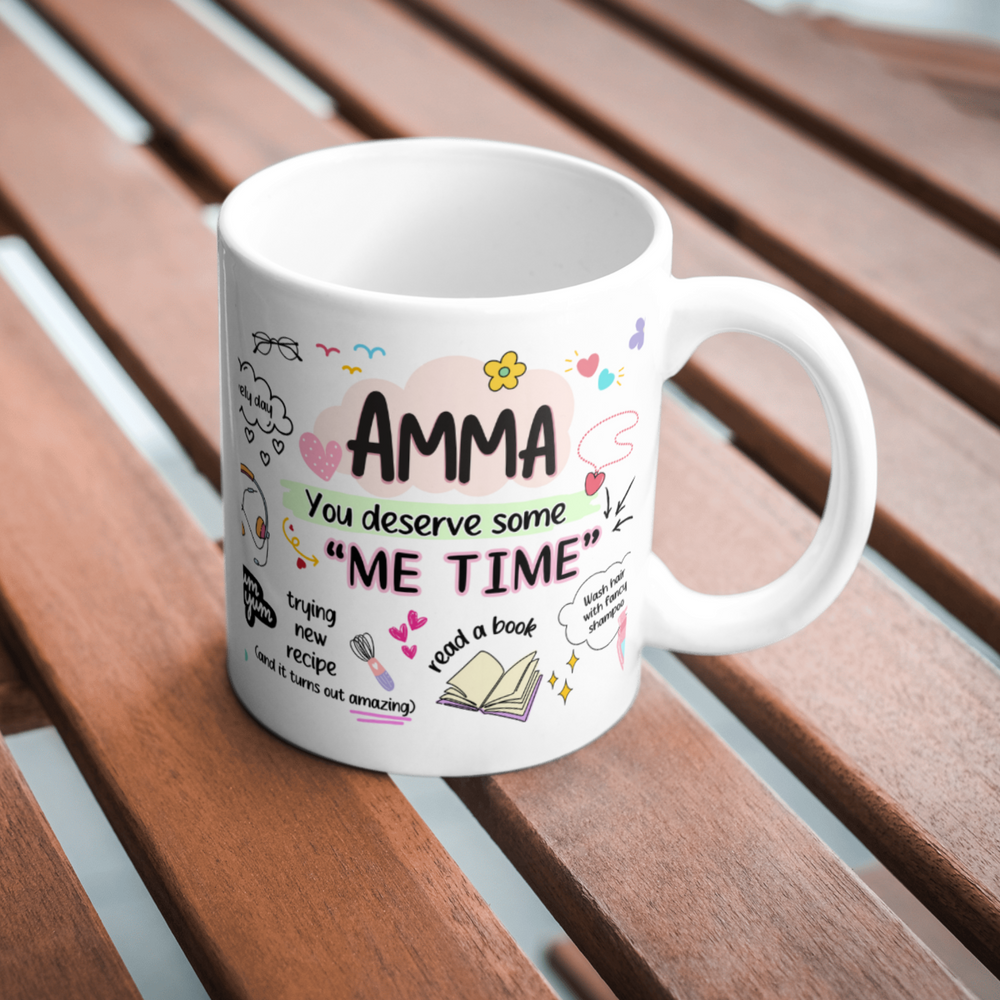 Gratitude Mug for Amma - Perfect Gift for Mother's Day & Birthdays