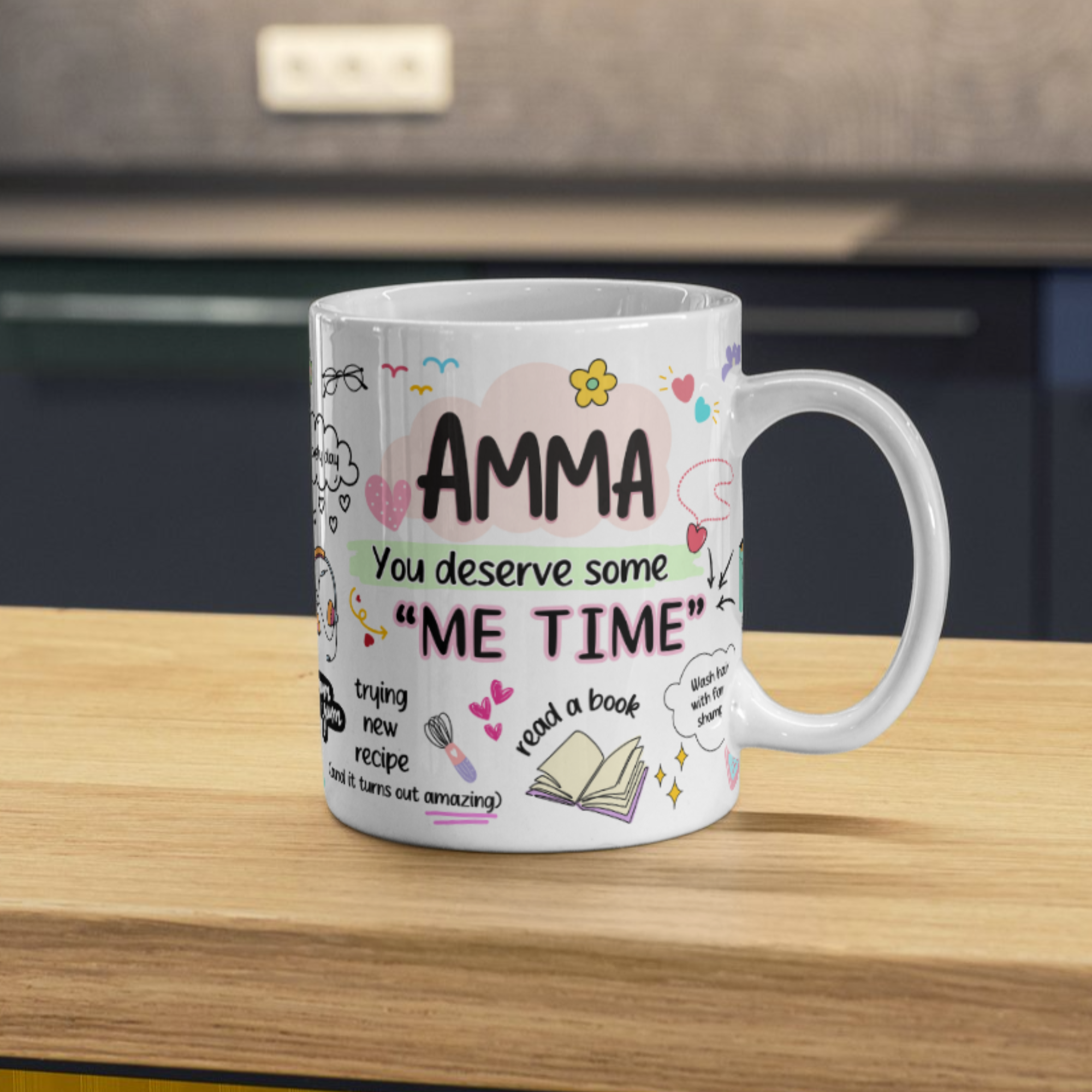 Gratitude Mug for Amma - Perfect Gift for Mother's Day & Birthdays