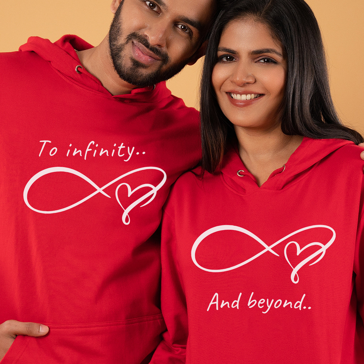 To Infinity and Beyond Couple Hoodies