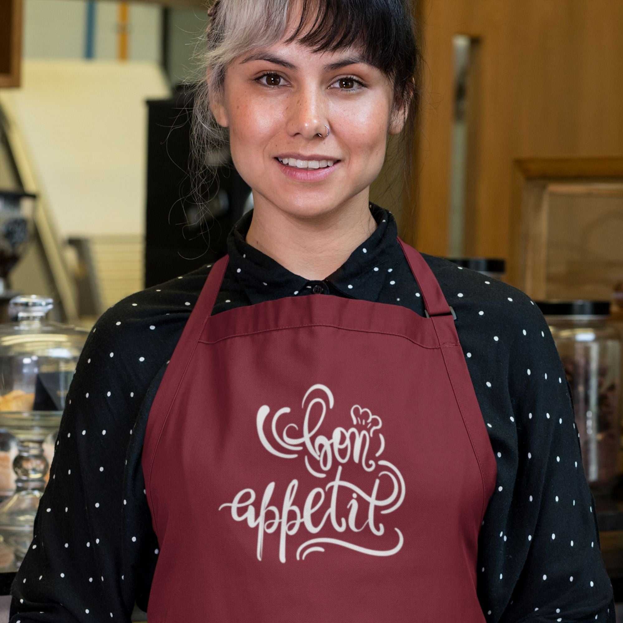 Printed Kitchen Apron 14 Plus Designs