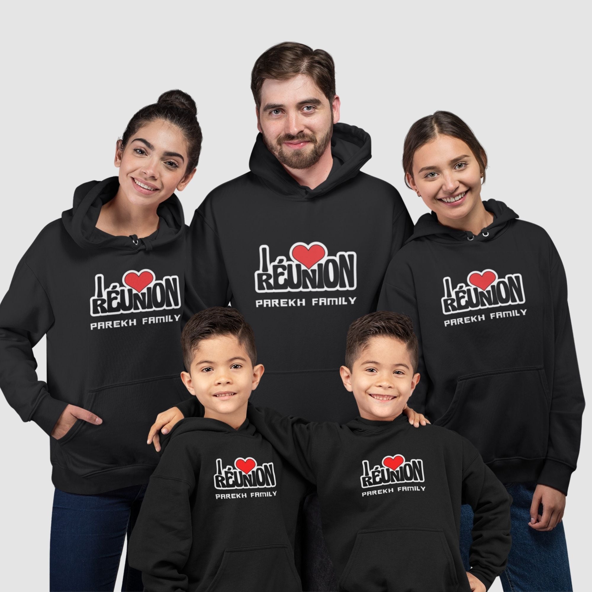 Customized Family Hoodies Combo