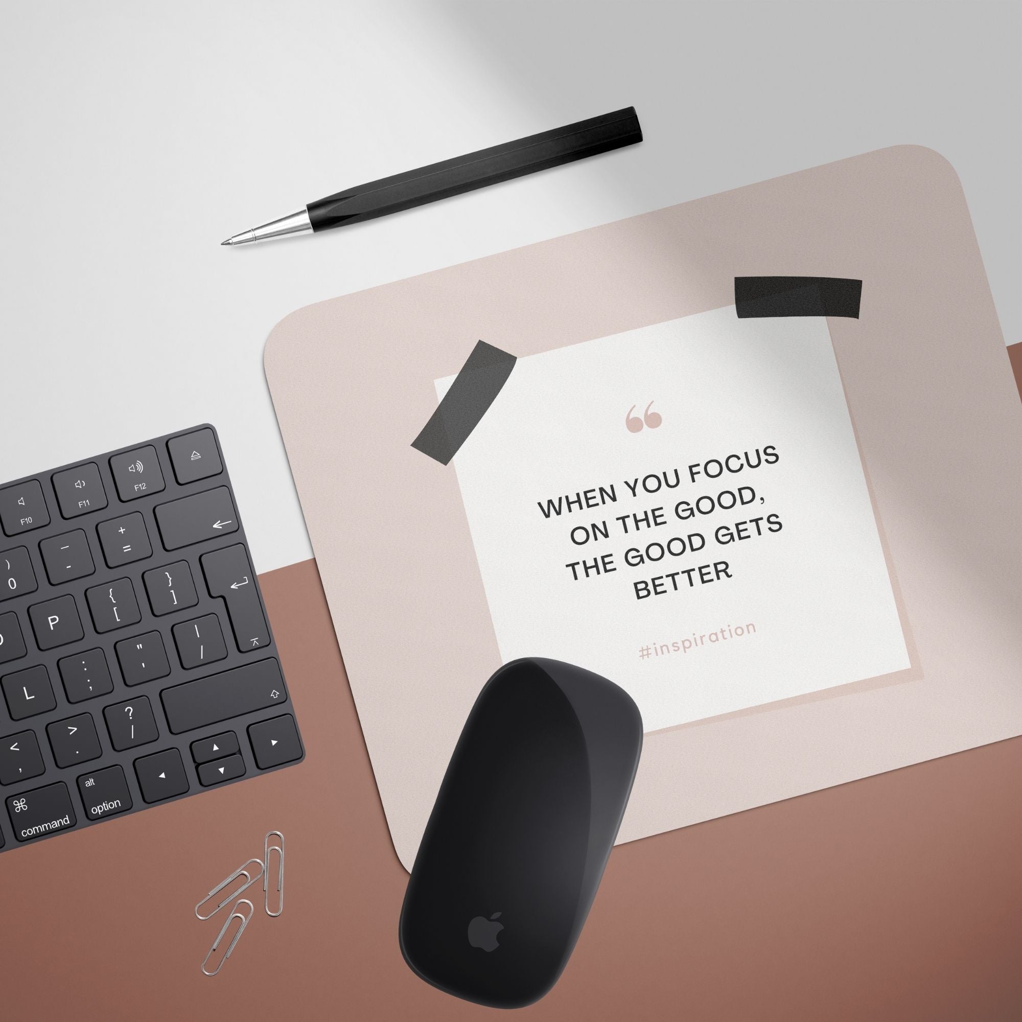 Focus On The Good 3mm anti skid mouse pad