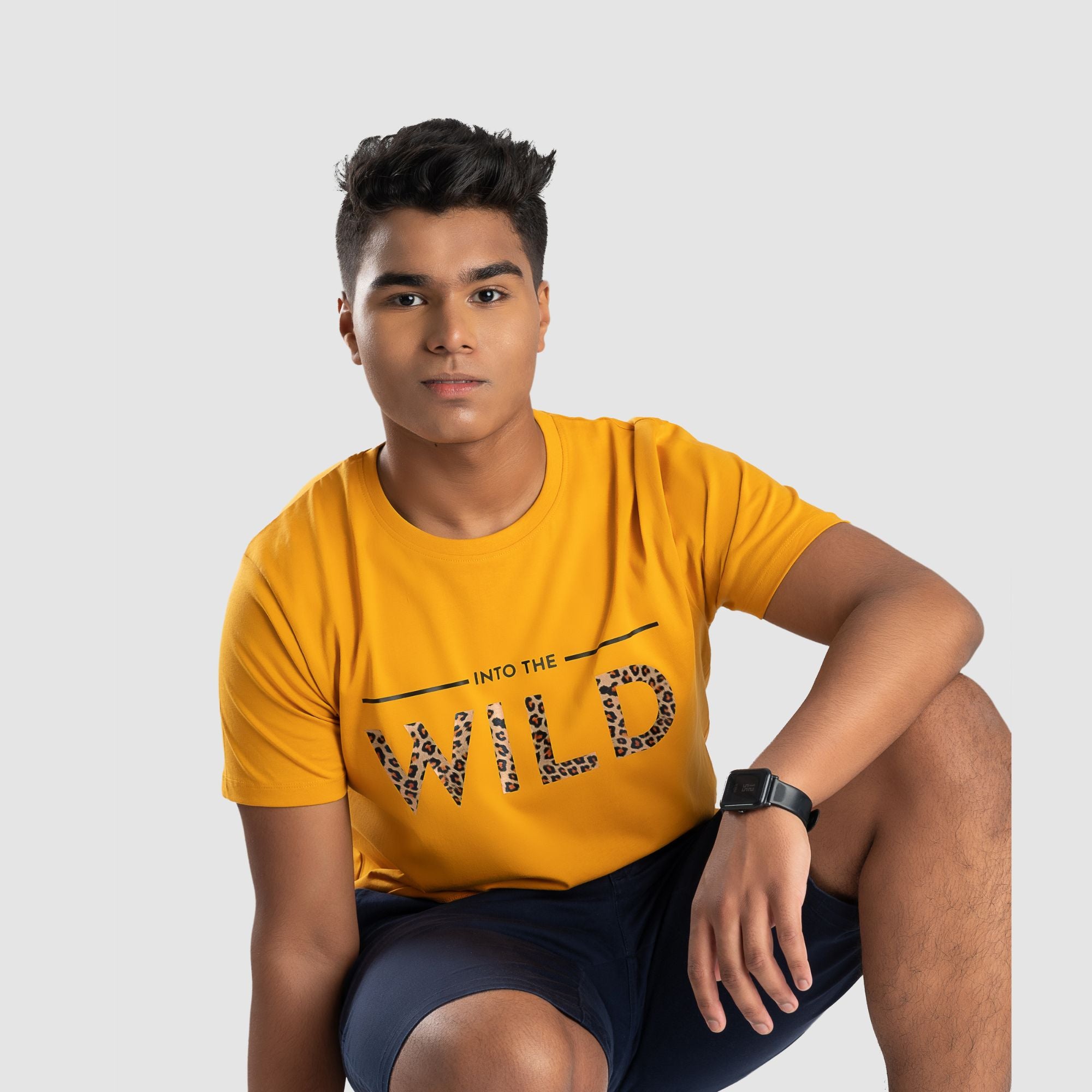 Into the wild printed t-shirt