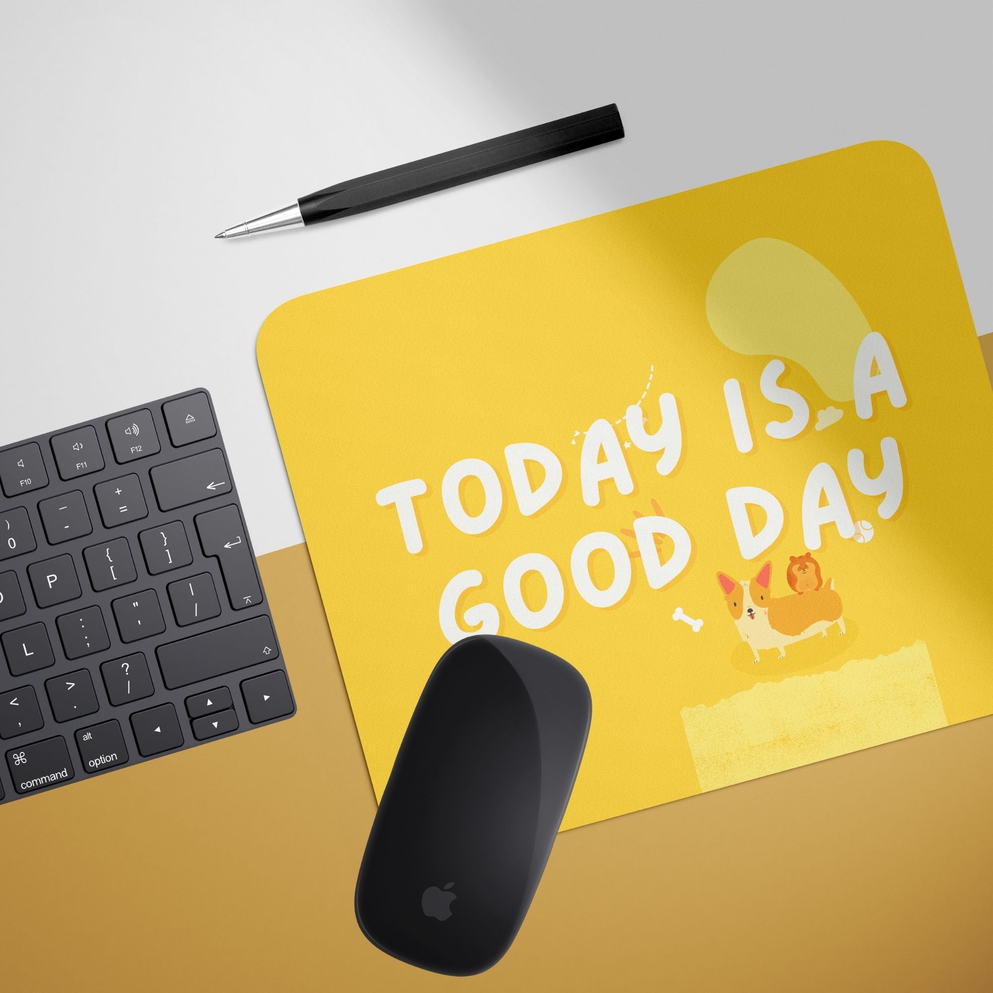 Today Good Day 3mm anti skid mouse pad