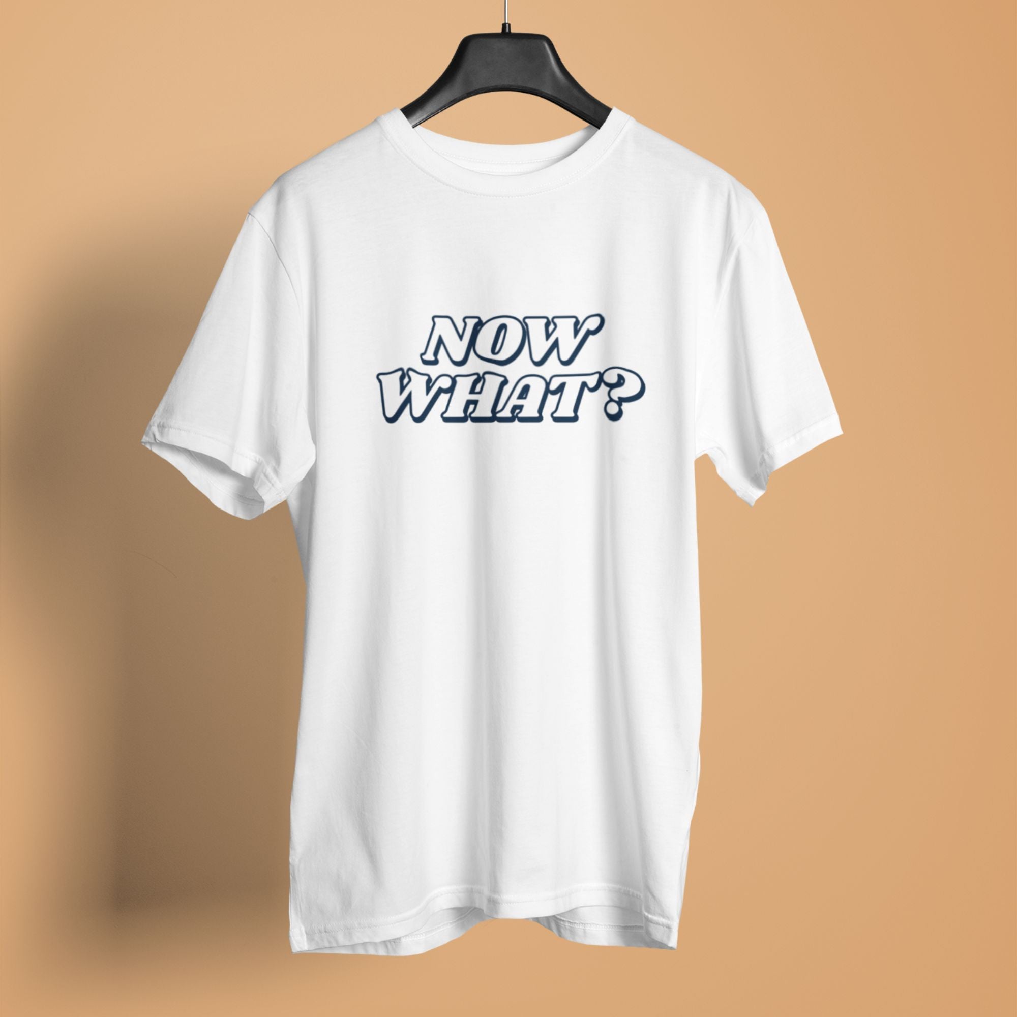 Buy Now What typography 100% Cotton t-shirts | gogirgit.com